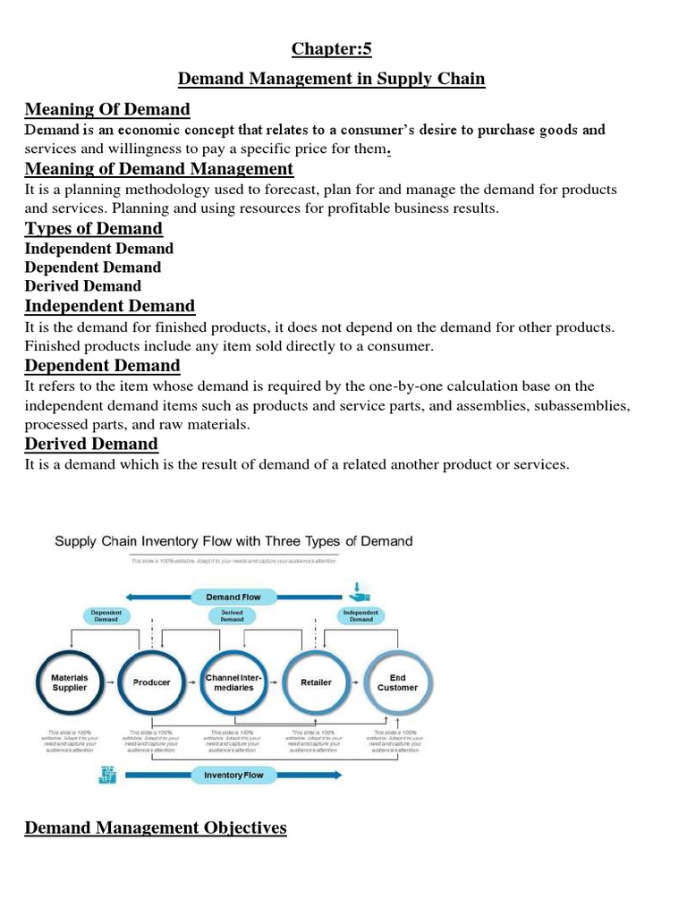 LSCM 5th Chapter | Download Free PDF | Forecasting | Supply Chain