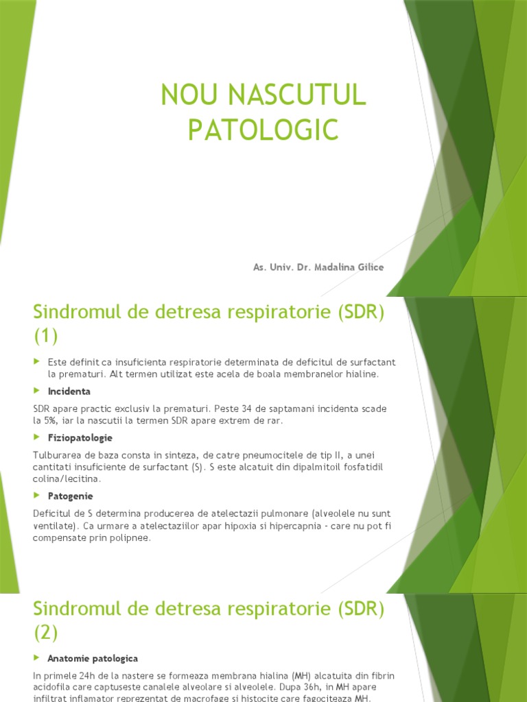 Nou Nascutul Patologic (Final) 2022 | PDF