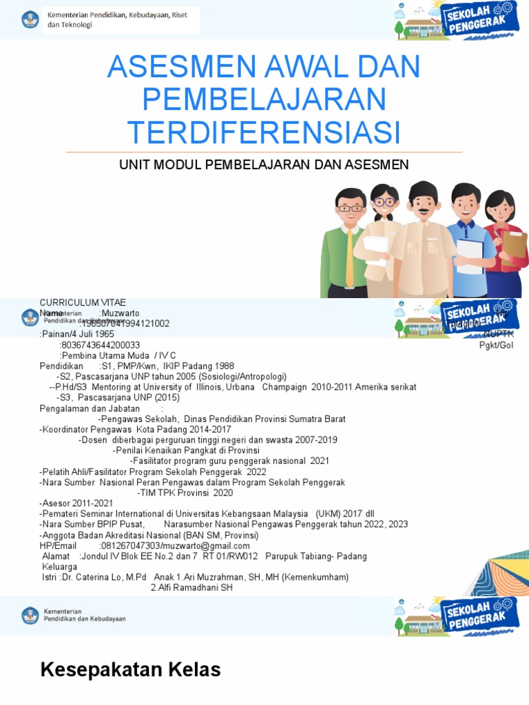 Asesmen Awal dan Pembelajaran Terdiferensiasi | PDF