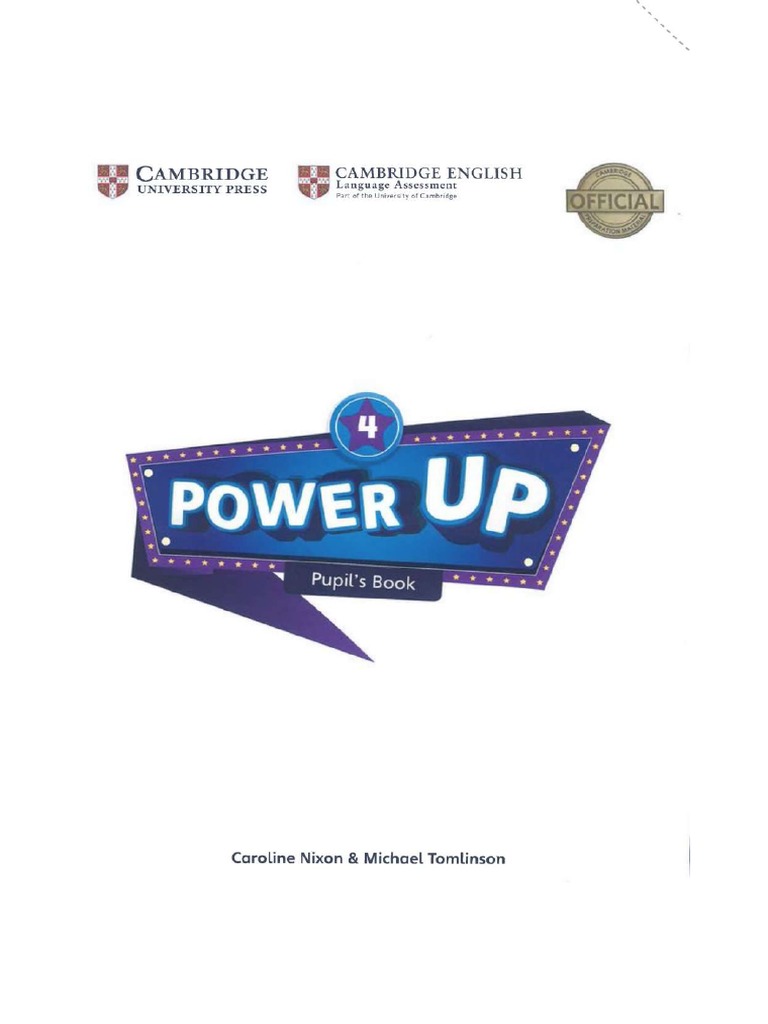 Power Up 4 Pupil Book | PDF