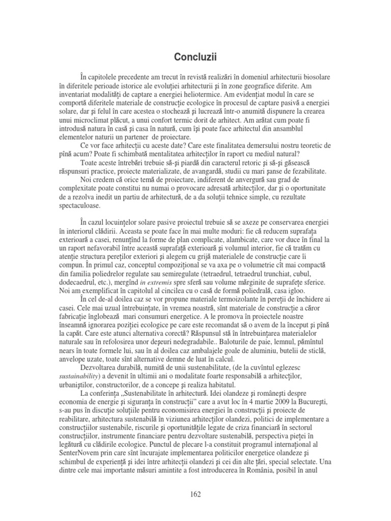 Concluzii | PDF
