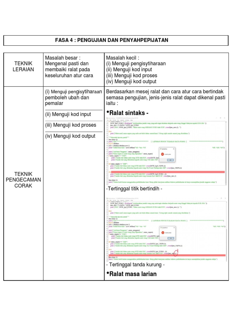 Fasa 4 (Ask Group Project) | PDF | Komputer | Teknologi & Rekayasa