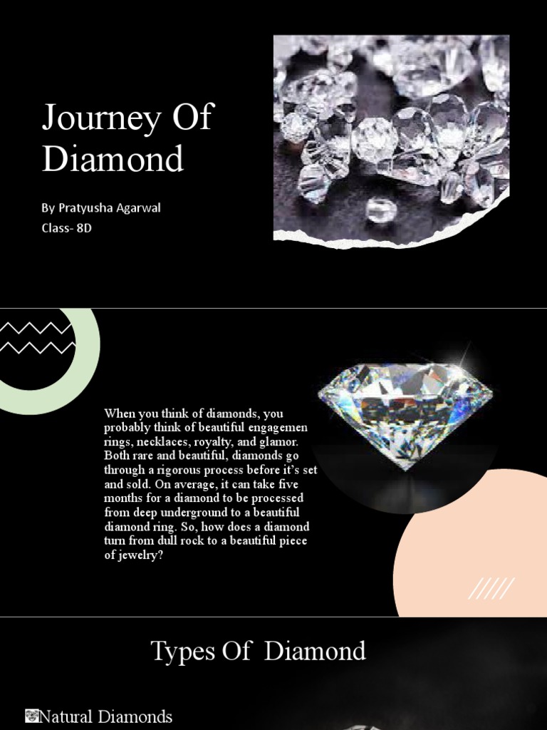 Journey of Diamond | PDF | Diamond | Secondary Sector Of The Economy