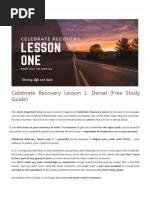 Celebrate Recovery Lesson 2 - Powerless | PDF | Twelve Step Program ...