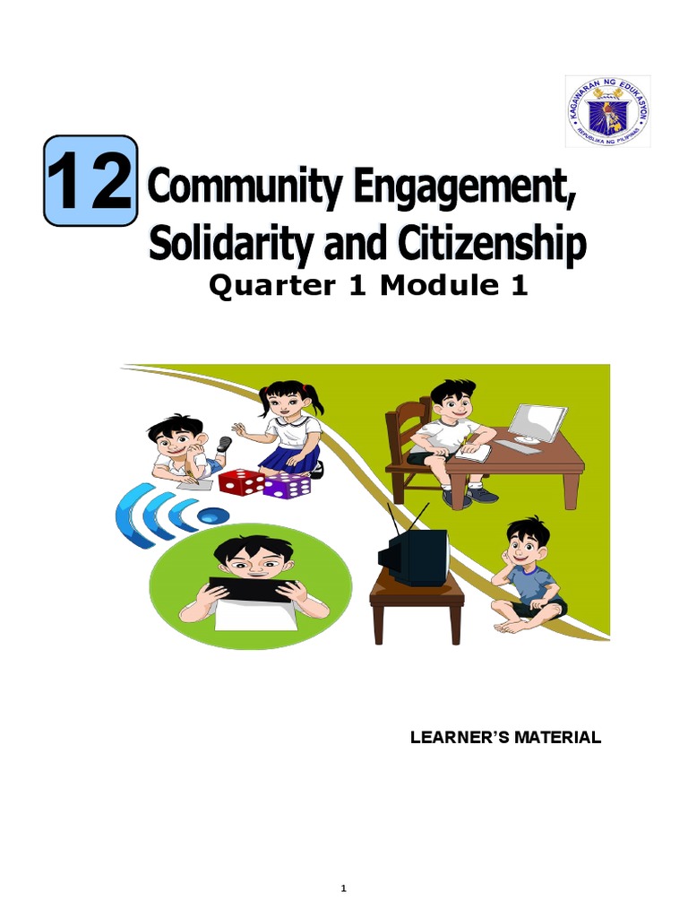 CESC Module 1 First Quarter | PDF | Power (Social And Political ...