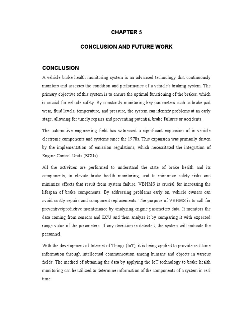 Conclusion | PDF | Internet Of Things | Systems Theory