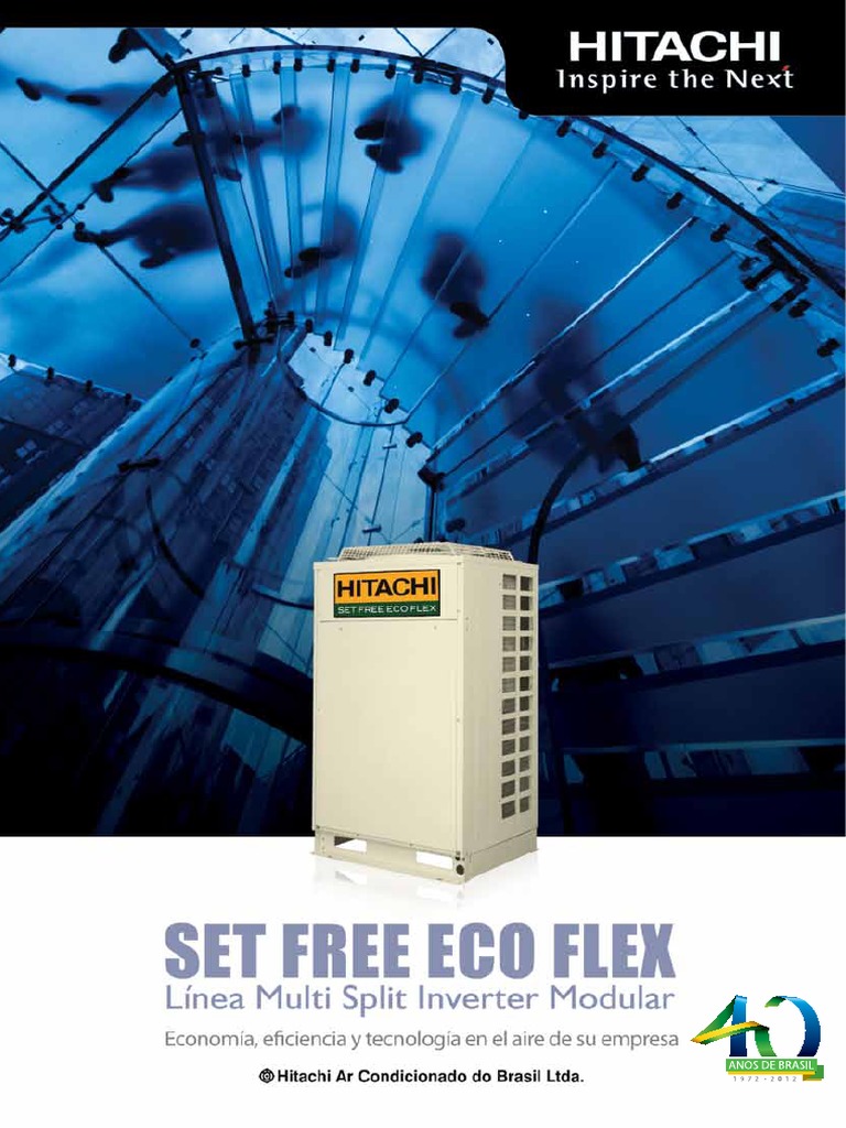 Catálogo VRF Eco Flex STF1400 | PDF | Uso eficiente de energía | Ingenieria Eléctrica