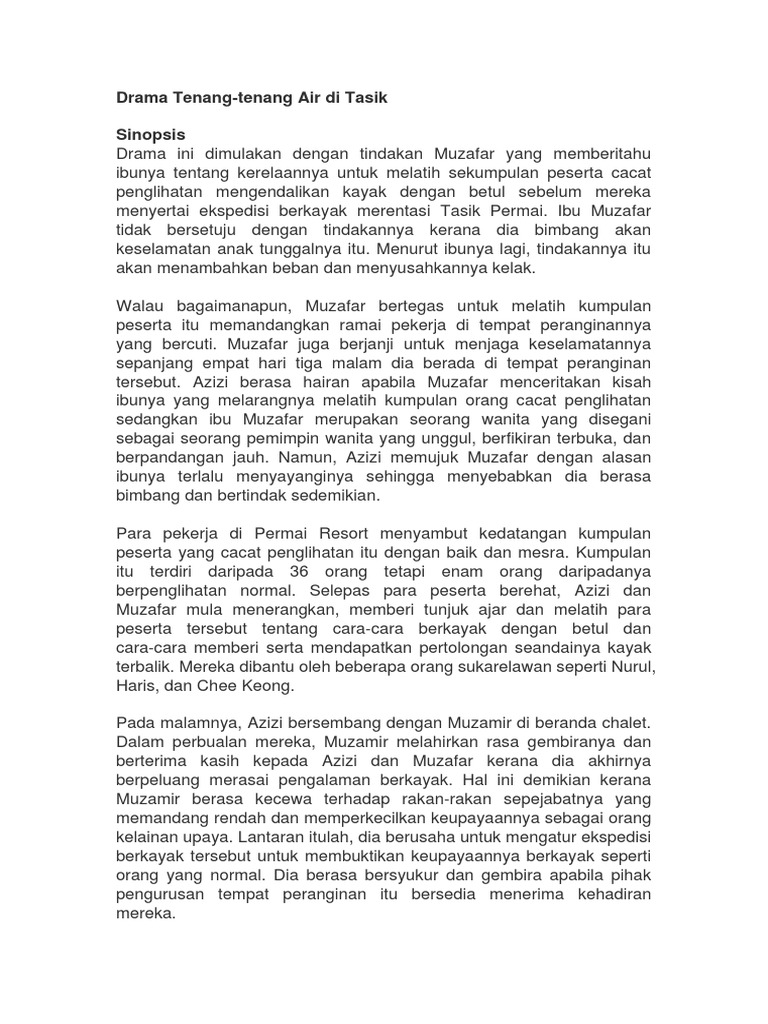 Sinopsis Darama | PDF