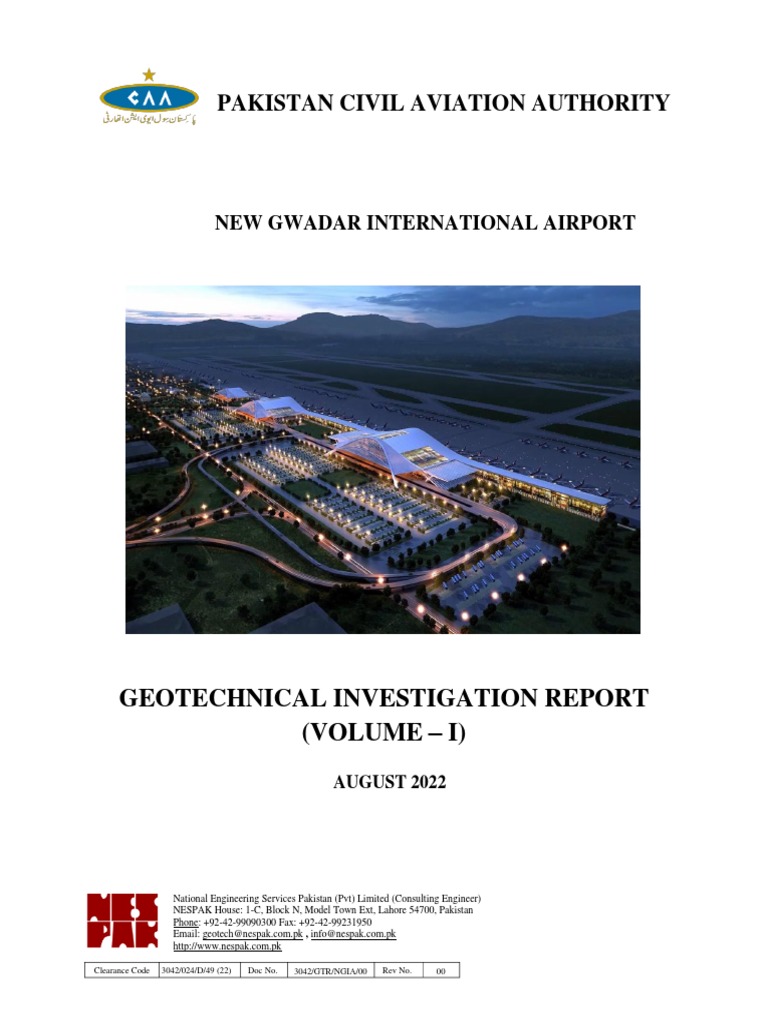 GT Report Ngia | PDF | Geotechnical Engineering | Earth Sciences