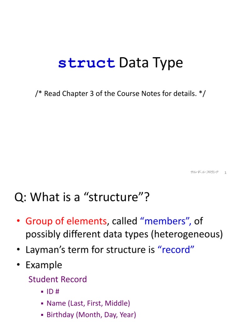 3-Struct Data Type | PDF | Pointer (Computer Programming) | Computer ... 3-Struct Data Type | PDF | Pointer (Computer Programming) | Computer ...