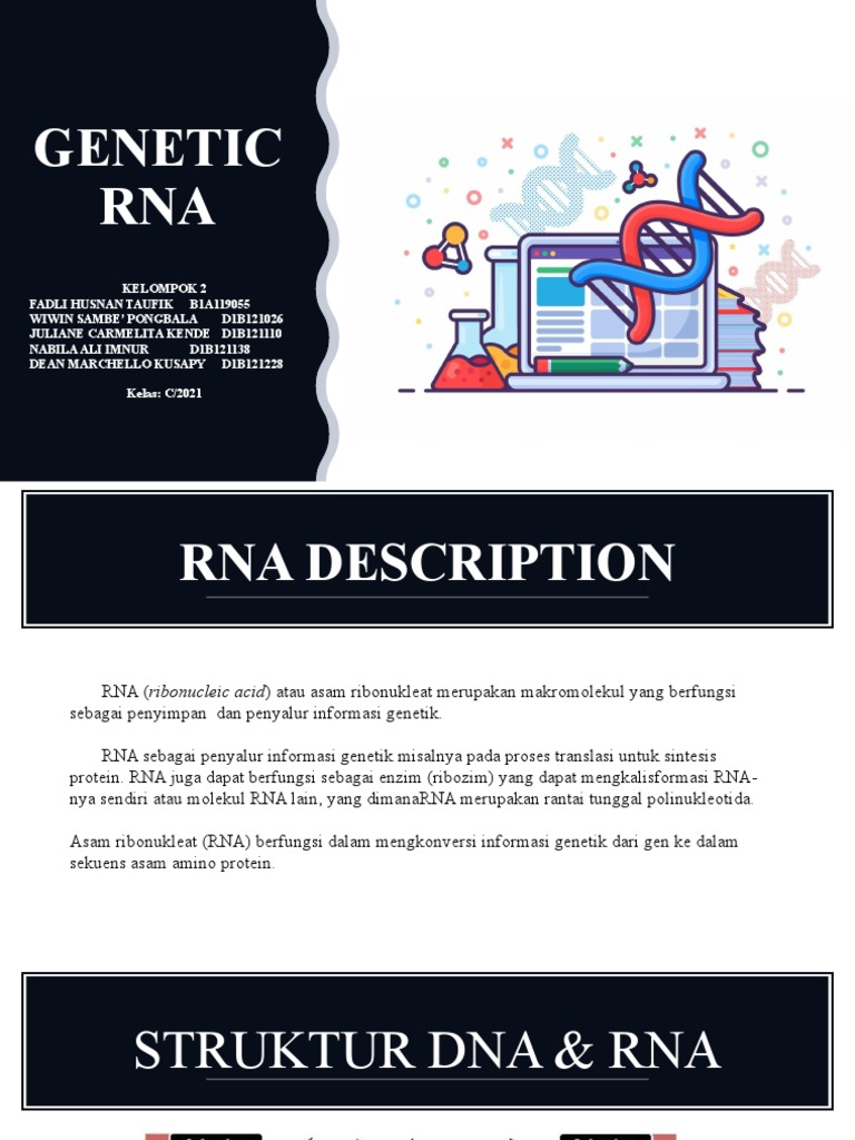 Genetik RNA Kel.2 | PDF