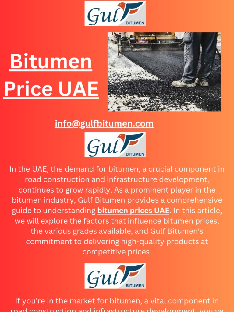 Bitumen Price UAE | PDF