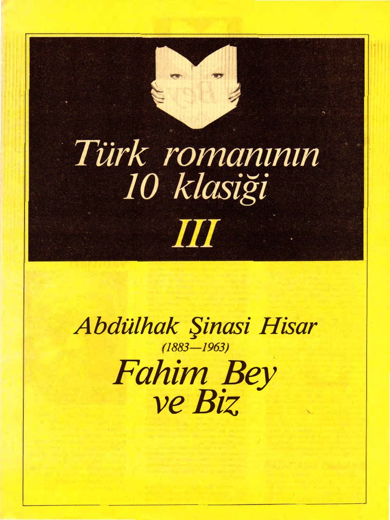 3 - Abdülhak Şinasi Hisar - Fehim Bey Ve Biz | PDF
