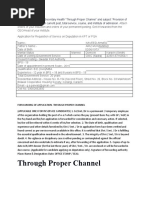 Charge Assumption Report Format | PDF
