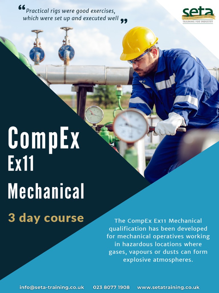 SETA CompEx Ex11 Mechanical A4 | PDF | Physical Sciences | Mechanical Engineering