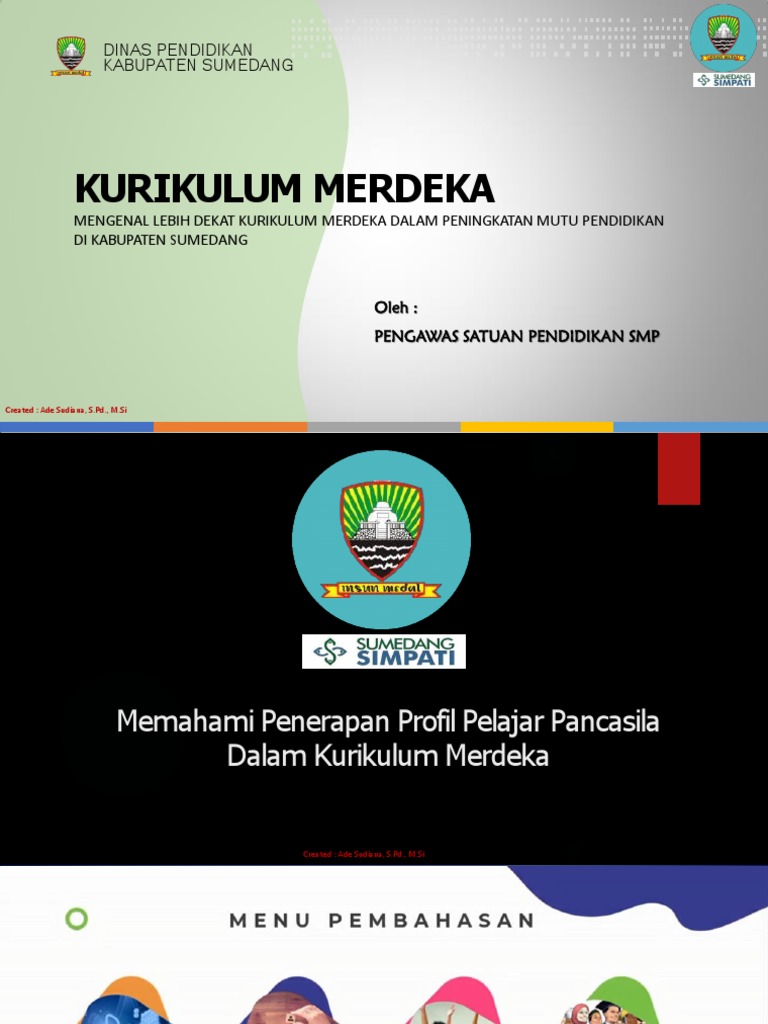 Memahami Penerapan Profil Pelajar Pancasila Dalam Kurikulum Merdeka | PDF