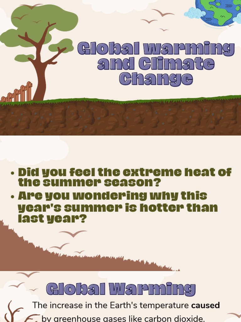 2nd Report Global Warming | Download Free PDF | Climate Change ...