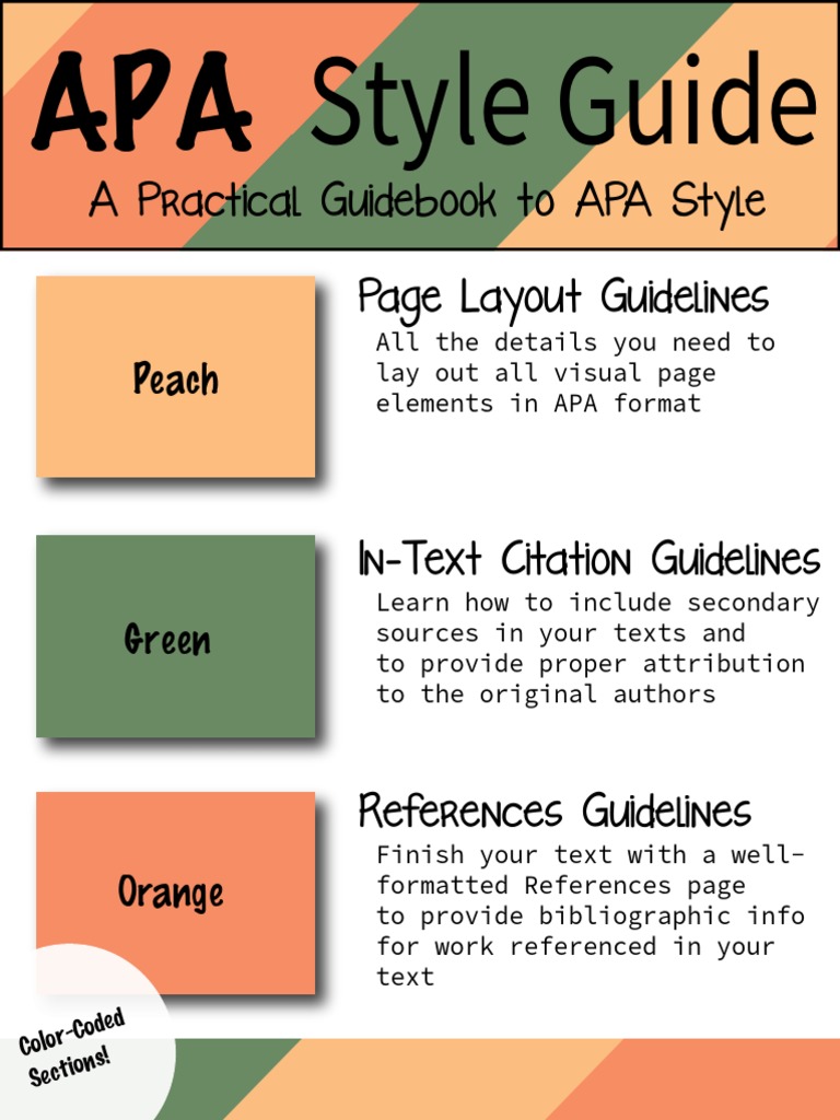 APA Style Guide For Students | Download Free PDF | Citation | Bracket