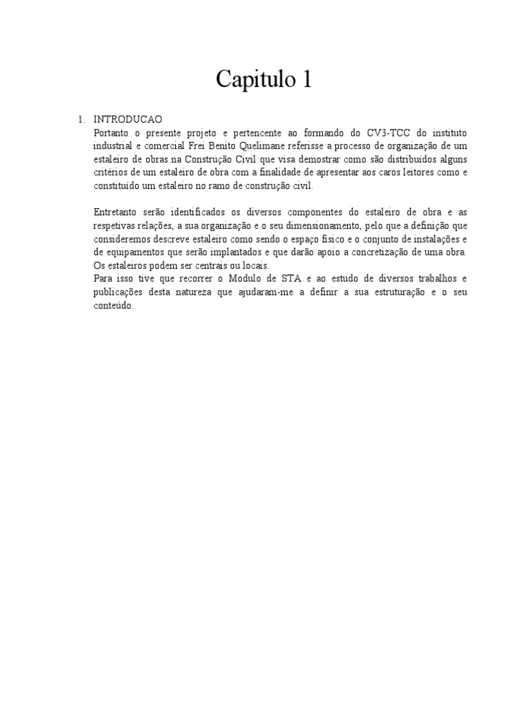 Projecto Integrado | PDF | Engenharia Civil