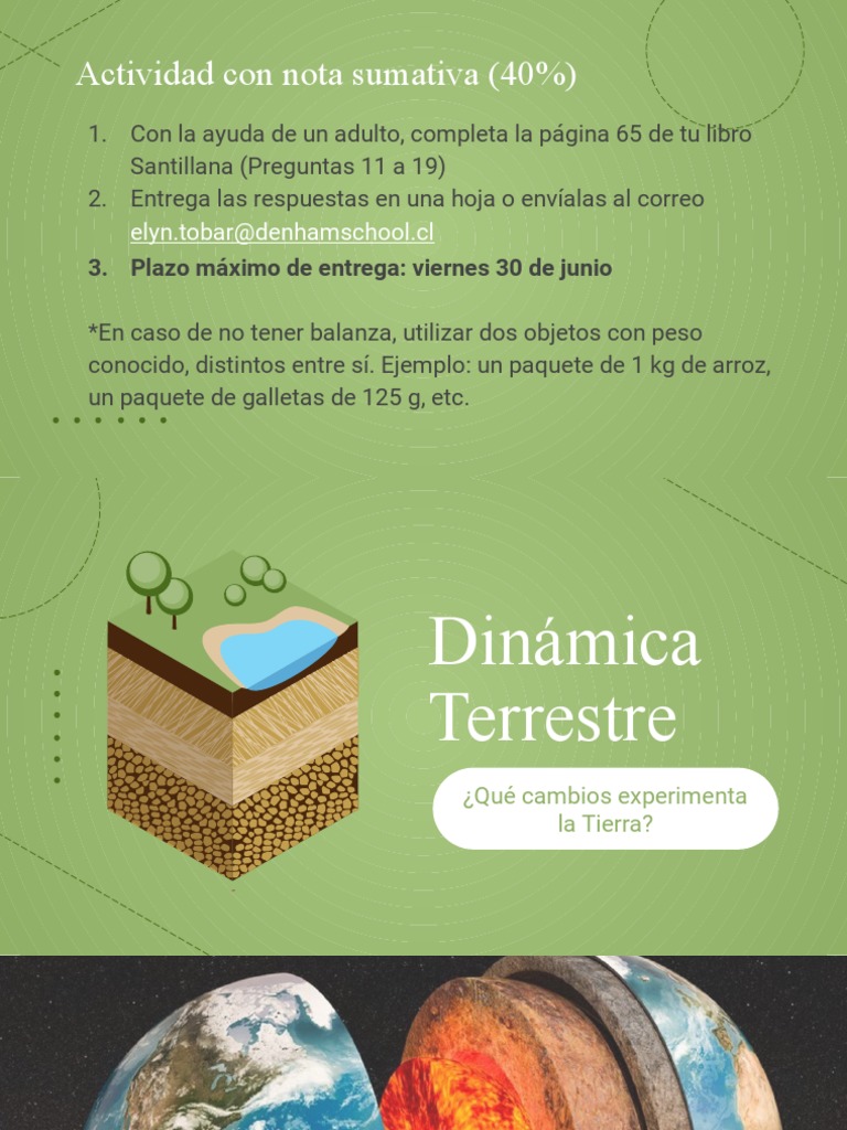 Dinámica Terrestre | PDF | Placas tectónicas | Tierra