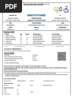 Irctc Sample Ticket Format | PDF | Identity Document | Transport