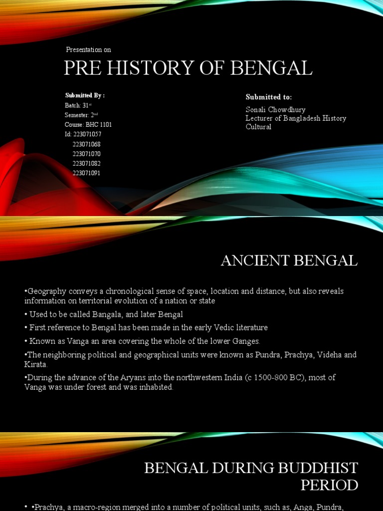 Prehistoric and Ancient Bengal History | PDF | Bengal | Indian Religions