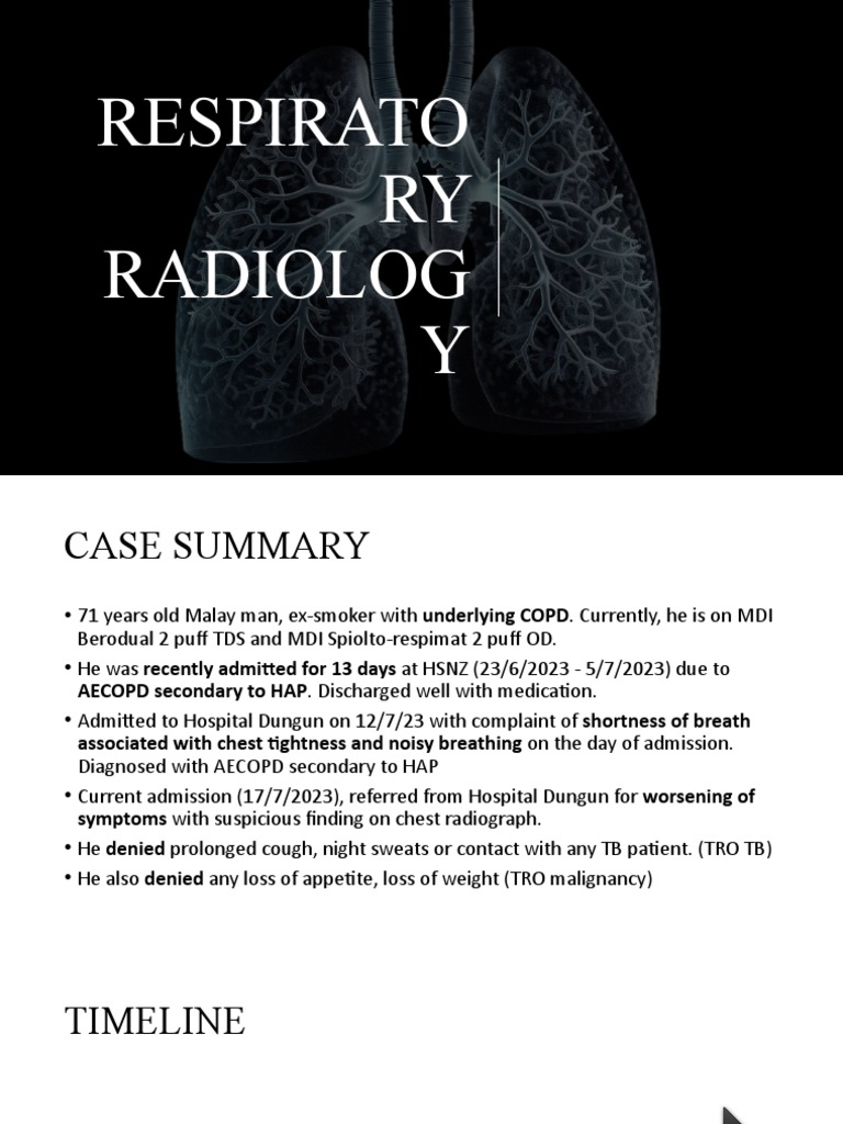 Respiratory Radiology | PDF