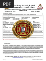 Hydro Test Certificate Template (Soft Copy) | PDF | Pressure ...