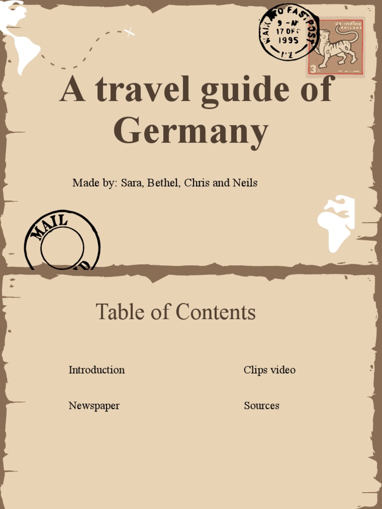 Travel Guide of Germany | PDF | Art
