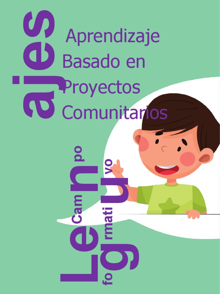Aprendizaje Basado En Proyectos Comunitarios Pdf Planificación