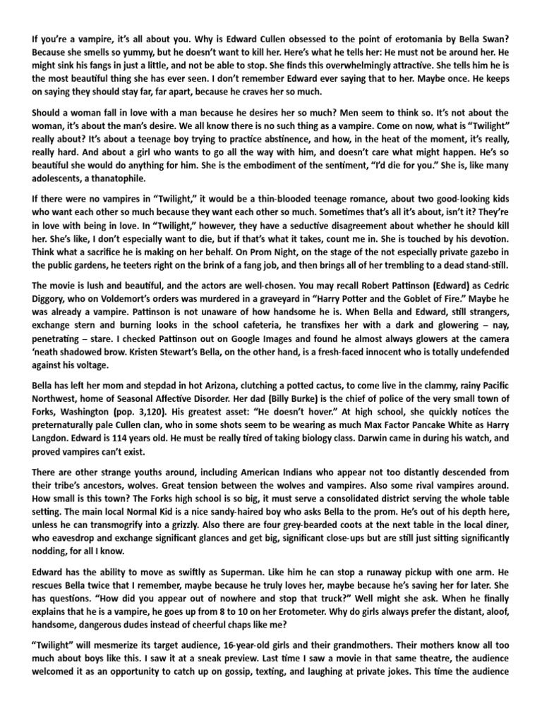 Twilight | PDF | Twilight (Novel Series)