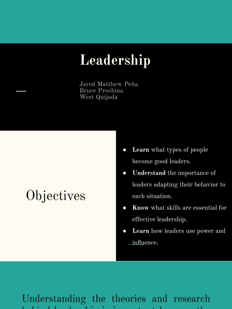 Leadership | Download Free PDF | Leadership | Transformational Leadership