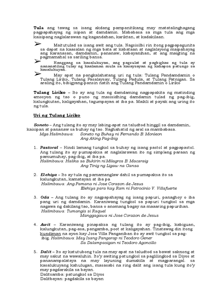 Tula | PDF