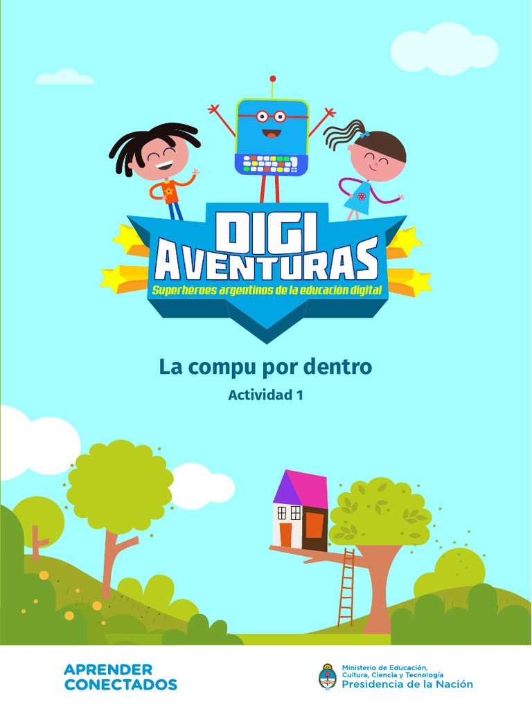 Actividad 1 - Digiaventuras - 01 - La Compu Por Dentro | PDF | Educación primaria | Informática