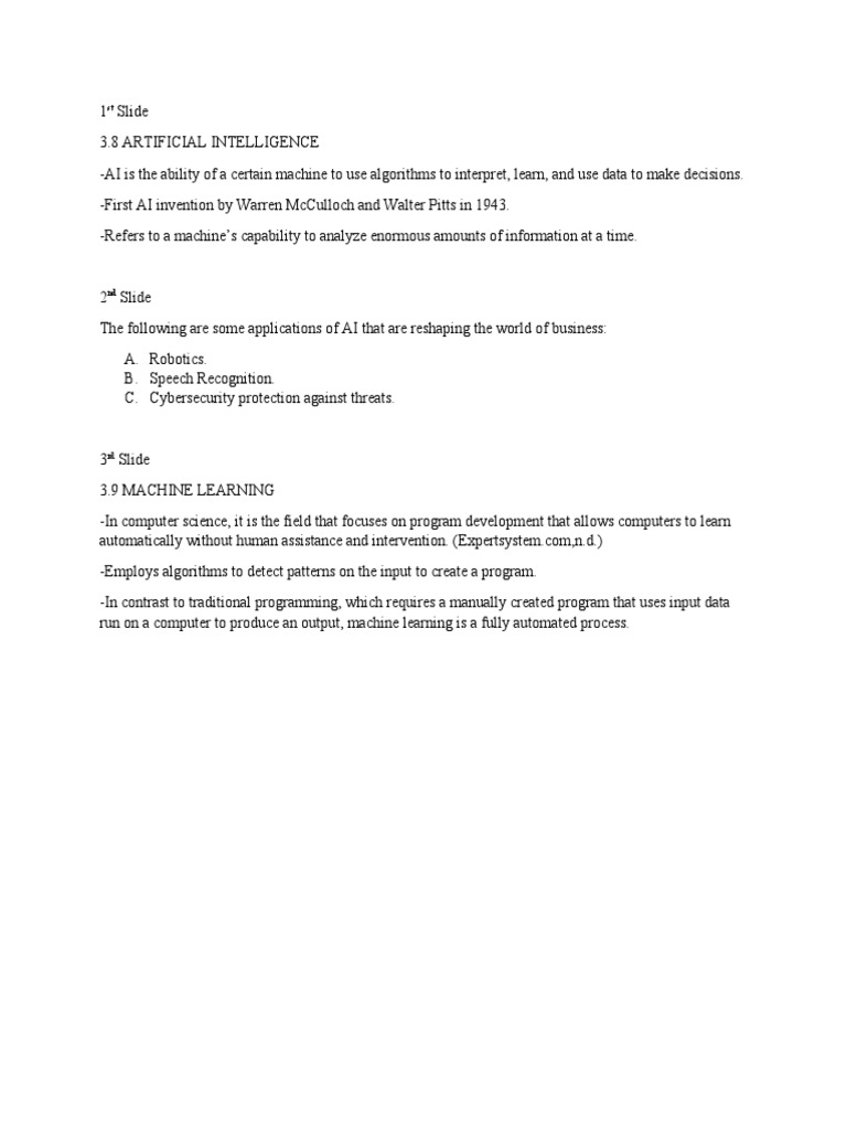 Unit 3-Emerging Technologies For Business Processes | PDF