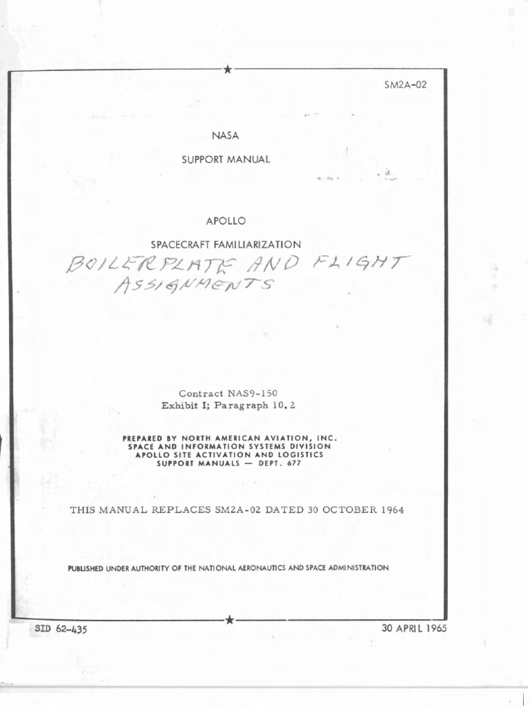 Apollo Boilerplate Test Program Overview | PDF | Apollo Program ...