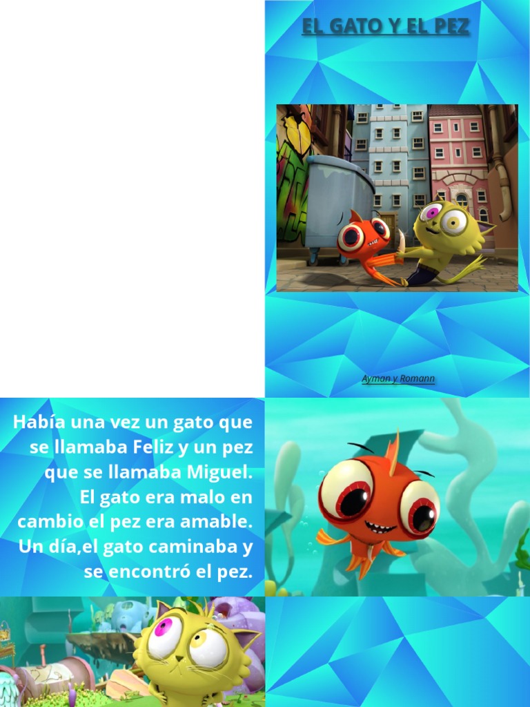 El gato y el pez: un cuento de amistad | PDF | Hogar, jardinería y ...