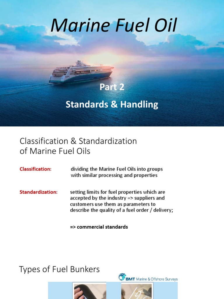 OM - Marine Fuel Oil - 2 - Standards & Handling | PDF | Fuel Oil ...