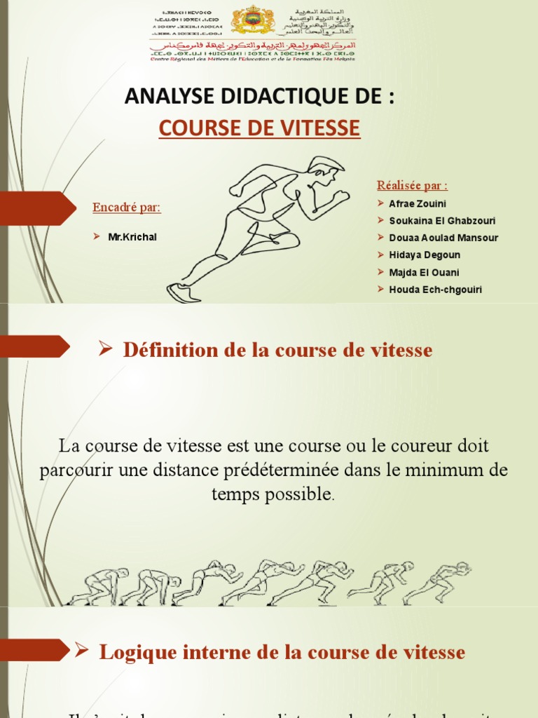 Course de Vitesse | PDF | Vitesse