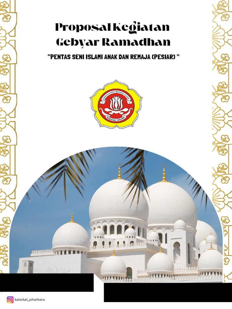Proposal Gebyar Ramadhan | PDF
