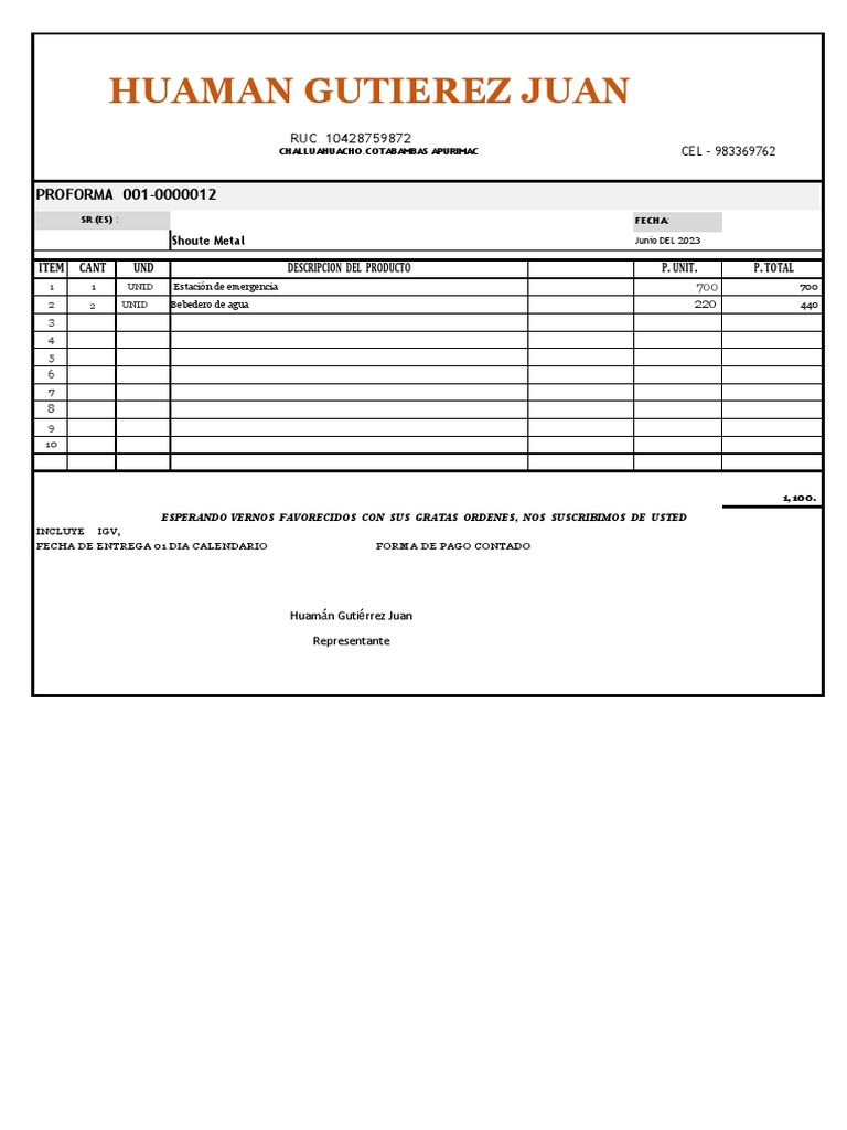 COT Shoute Metal | PDF