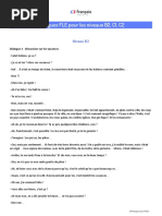 150 Dialogues en Français PDF Gratuit | PDF | Langue française | sauce