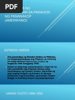 Nasusuri Ang Uri NG Pamahalaan at Patakarang Ipinatupad Sa Panahon NG Mga Amerikano | PDF