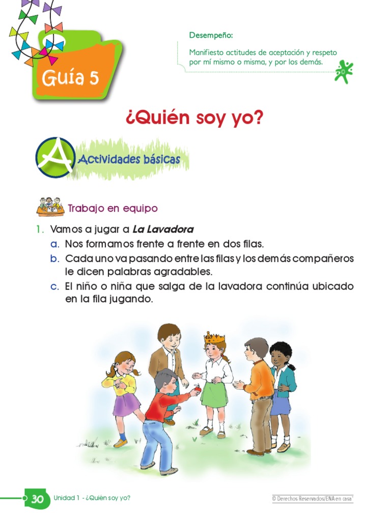 G2-Guia5-Quién Soy Yo | PDF | Autoestima