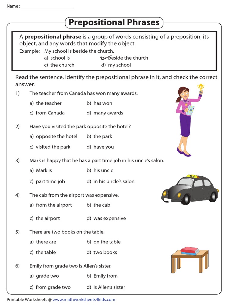 Identify | PDF | Preposition And Postposition | Syntax
