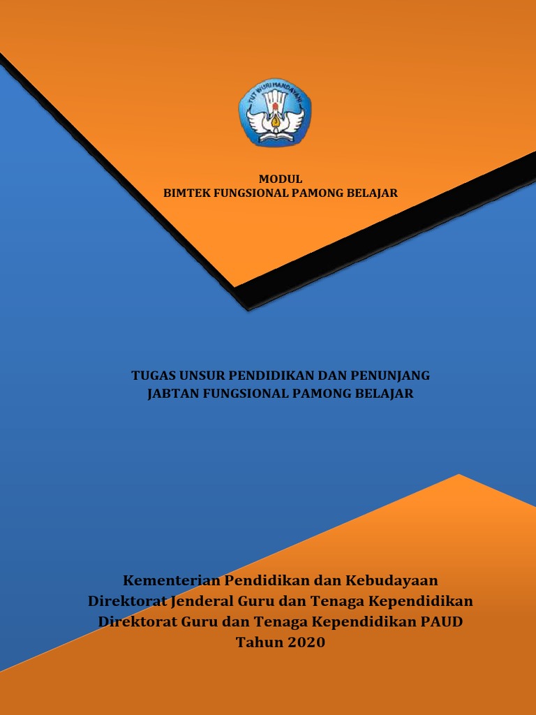 Modul Bimtek Pamong Belajar | PDF | Karier & Perkembangan