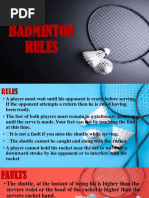 Badminton Officials: Roles and Duties | PDF | Referee | Sports