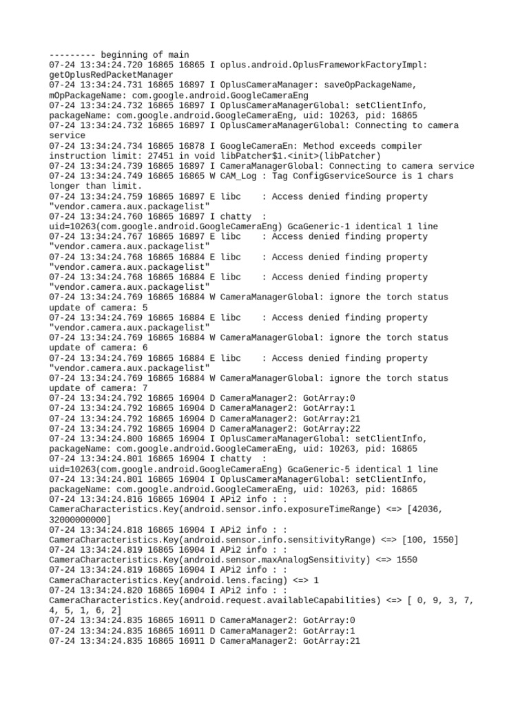 Log Cat 1690180464644 | PDF | Android (Robot) | Computer Science