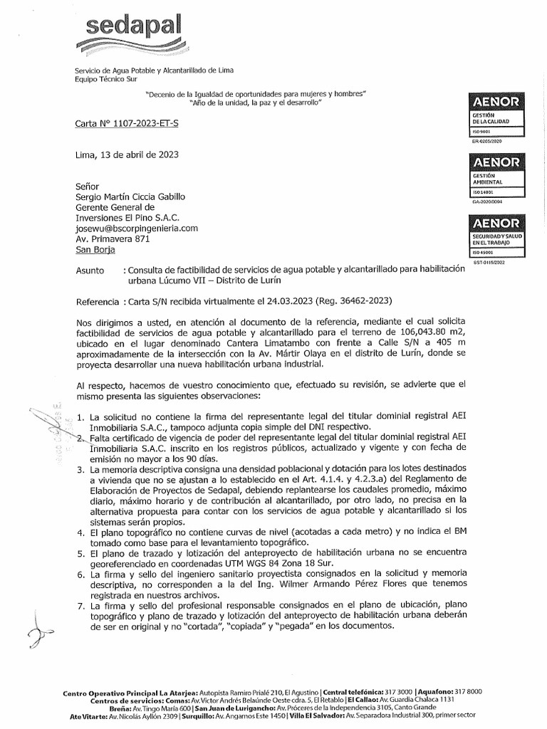 2023.04.13 - Carta 1107-2023-Et-S | PDF
