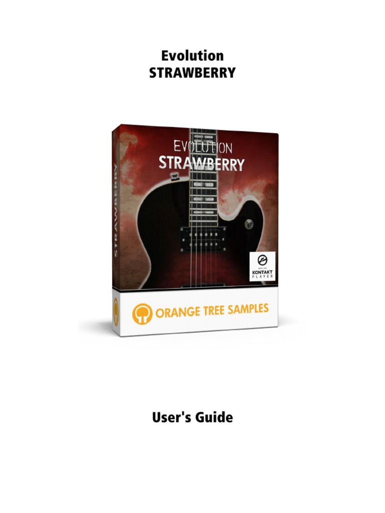 Evolution Strawberry User Guide | PDF | Guitars | String Instruments